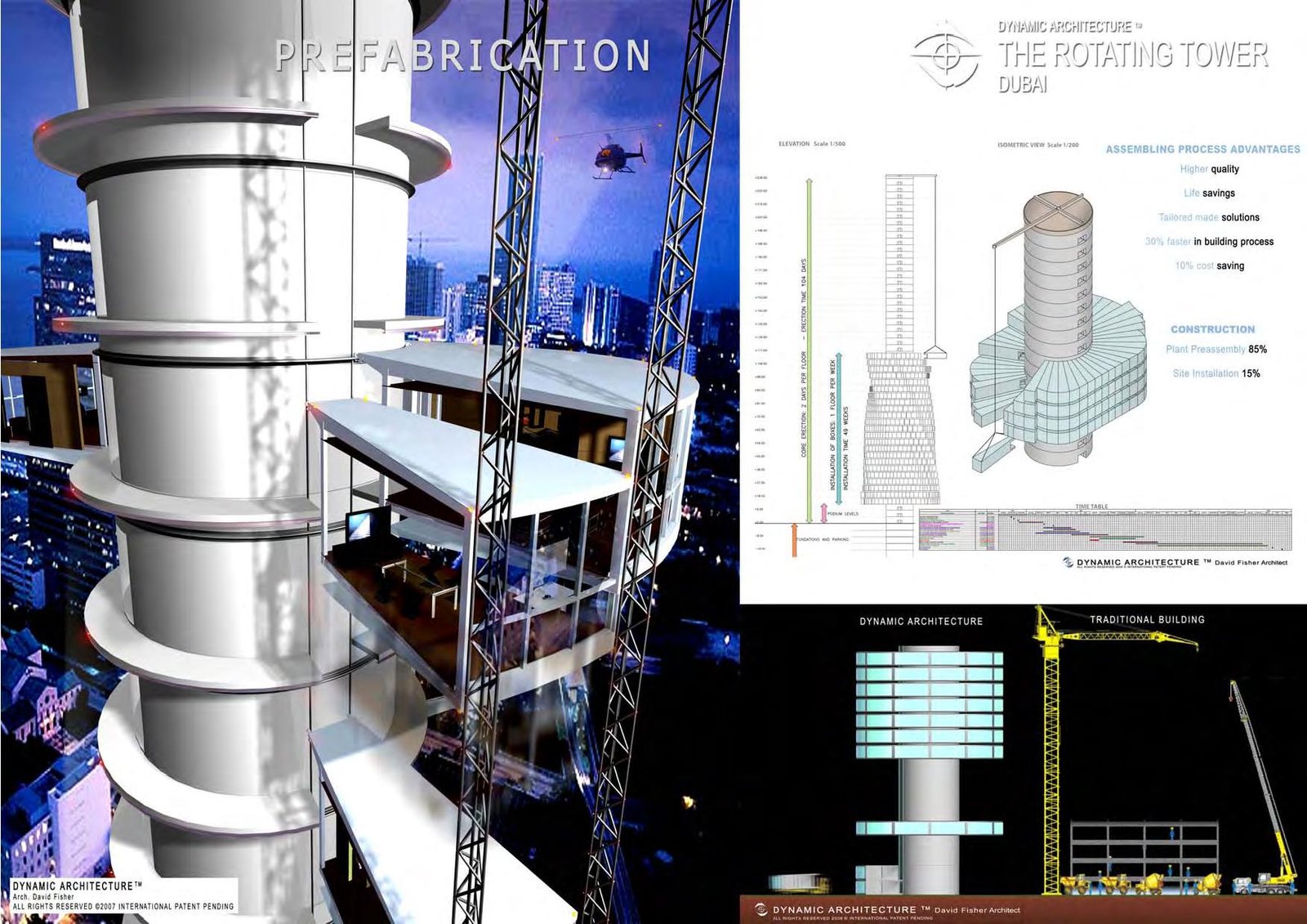 Rotating Tower Dubai - Civil Engineers PK